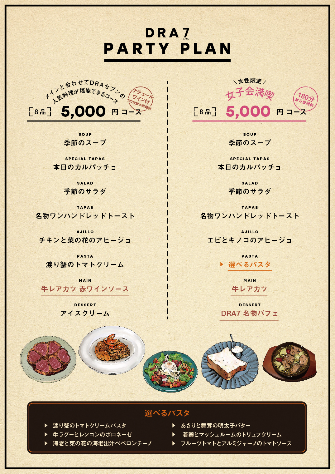 【公式サイト】EDW/DRAセブン ココノ ススキノ店 - course